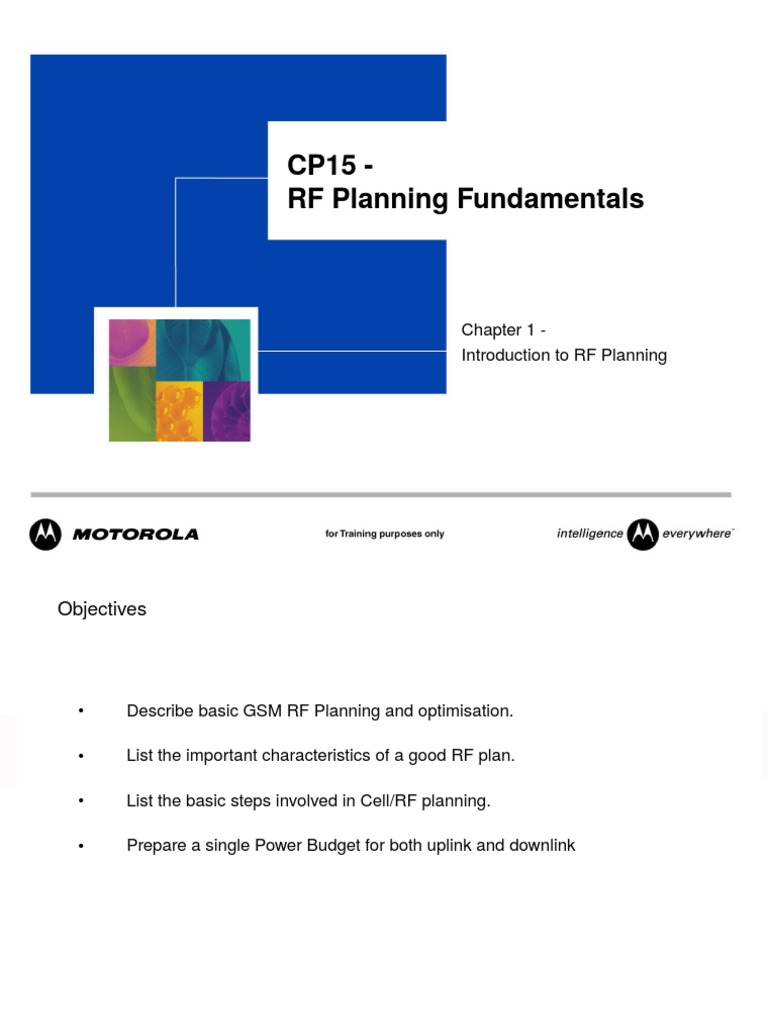 RF Planning for Telecom Engineers | PDF | Science & Mathematics ...