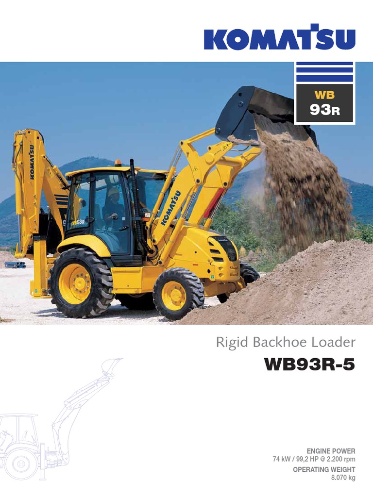 WB93R 5 | PDF | Loader (Equipment) | Machines