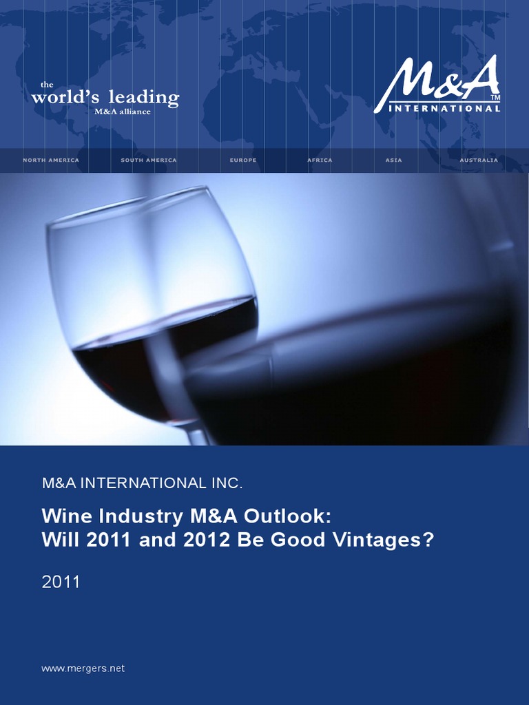 Wine Industry Report April2011 | PDF | Mergers And Acquisitions | Wine