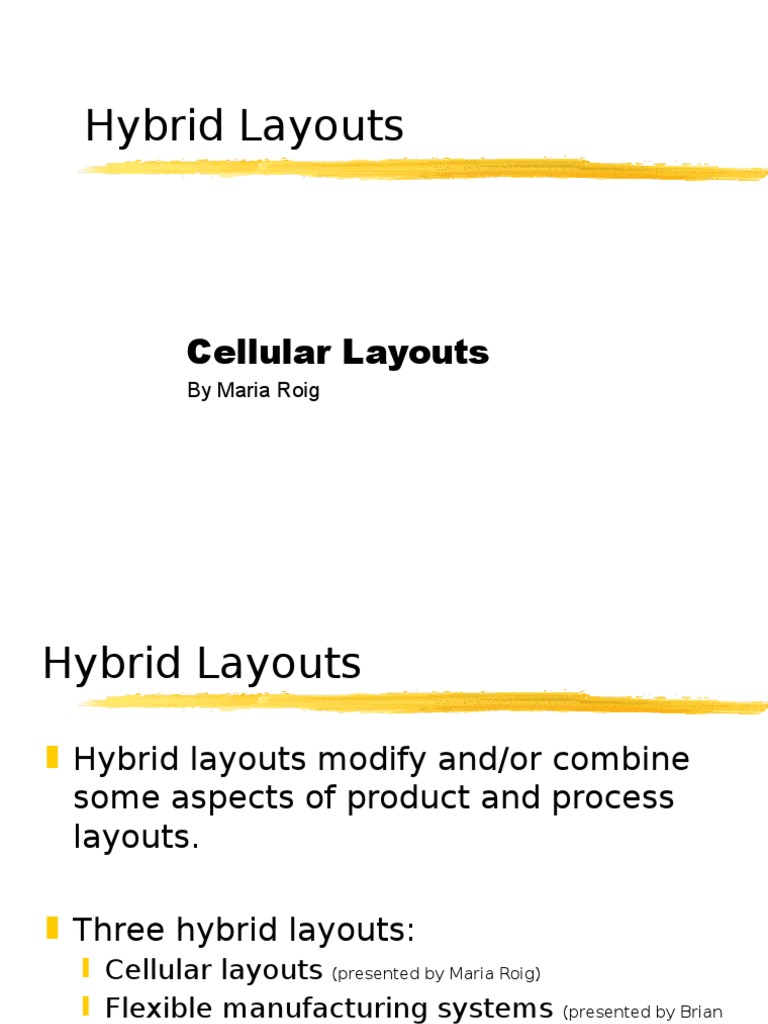 Cellular Layouts | PDF | Cell (Biology) | Machines