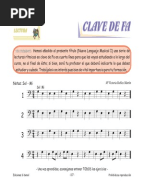 Cuaderno de Solfeo para principiantes