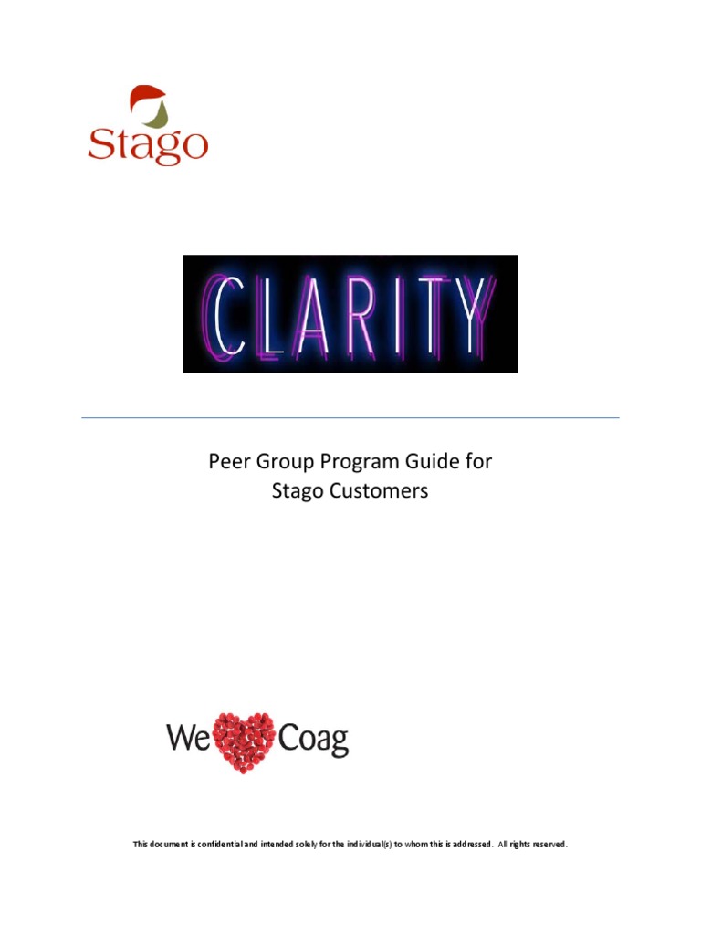 Stago Clarity Manual | PDF | Coefficient Of Variation | Standard Deviation