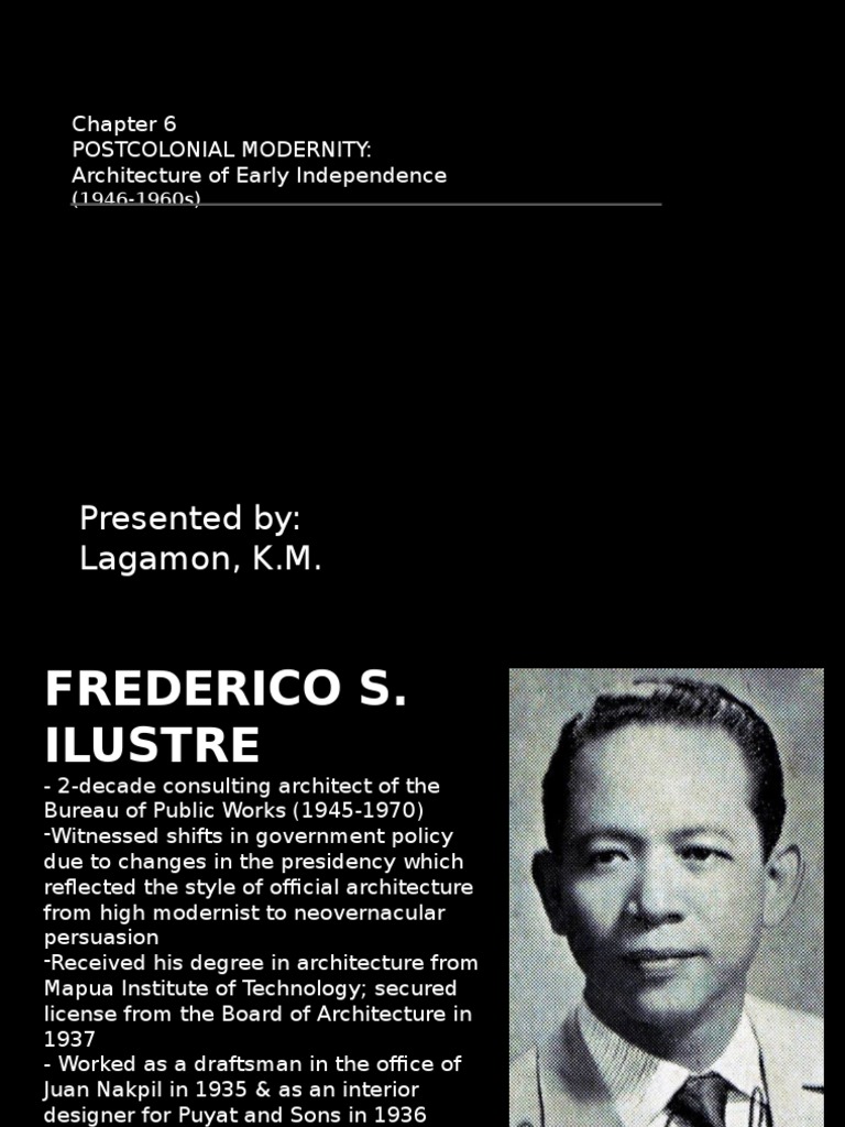 Postcolonial Modernity in Philippine Architecture 1946-1960s | PDF ...
