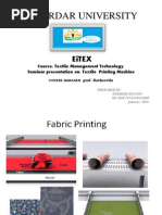 Screen Printing Basic Notes | PDF | Printing | Media Technology