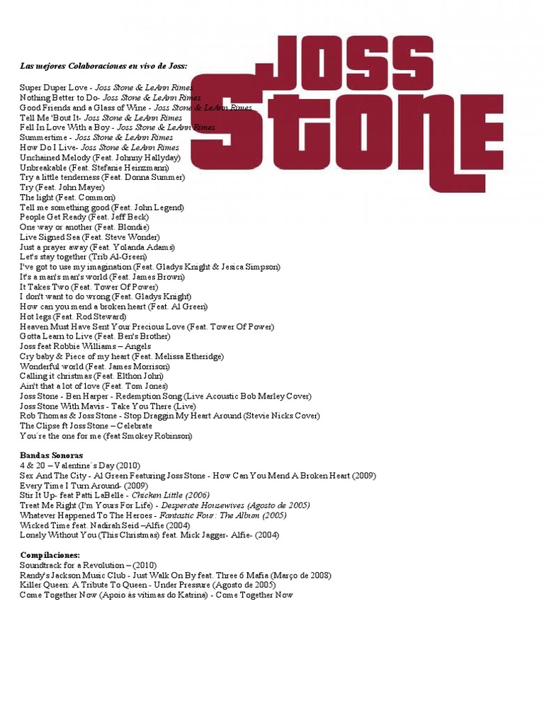 Joss Stone 4 | PDF | Art | Religion & Spirituality