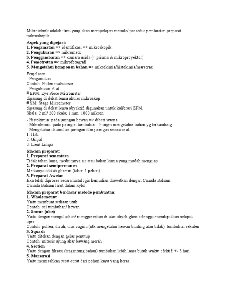 Macam-Macam Preparat | PDF | Kesehatan Holistik