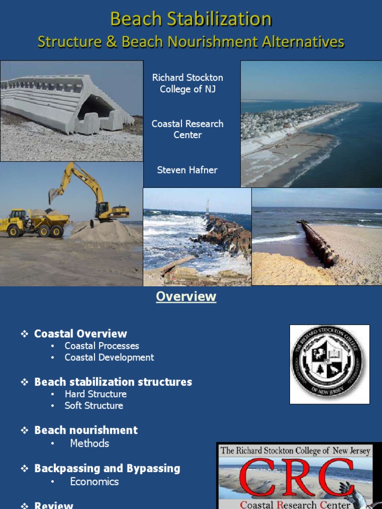 Beach Stabilization | PDF | Beach | Coastal Geography