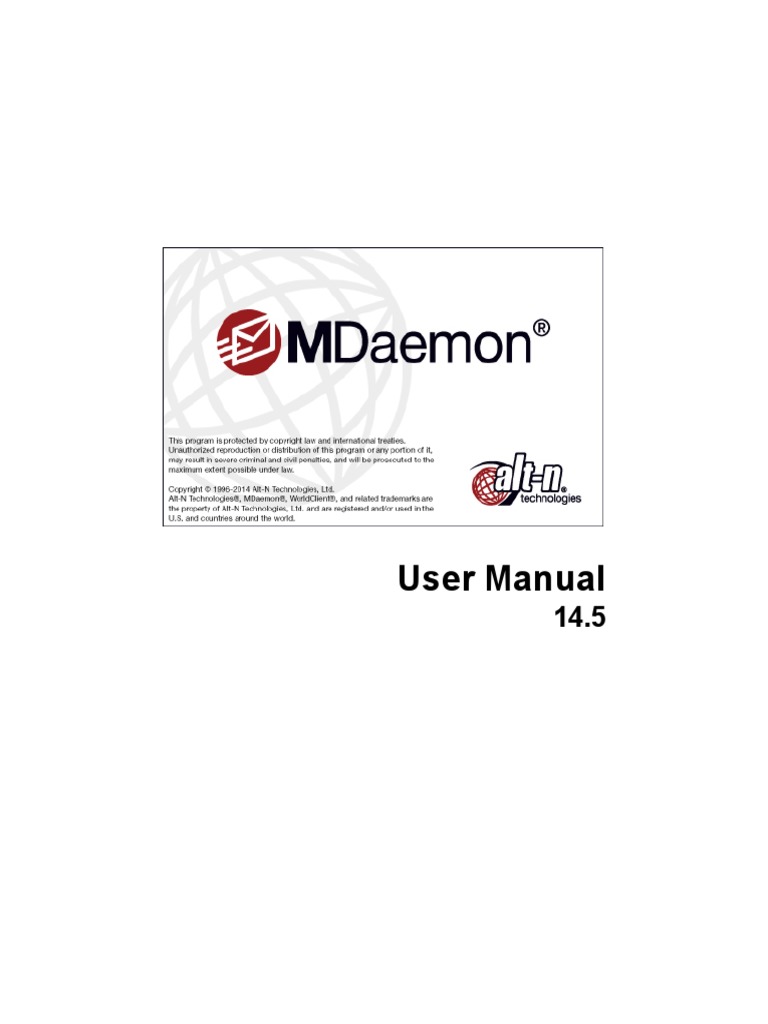 MDaemon en | PDF | Email Spam | Internet Protocols