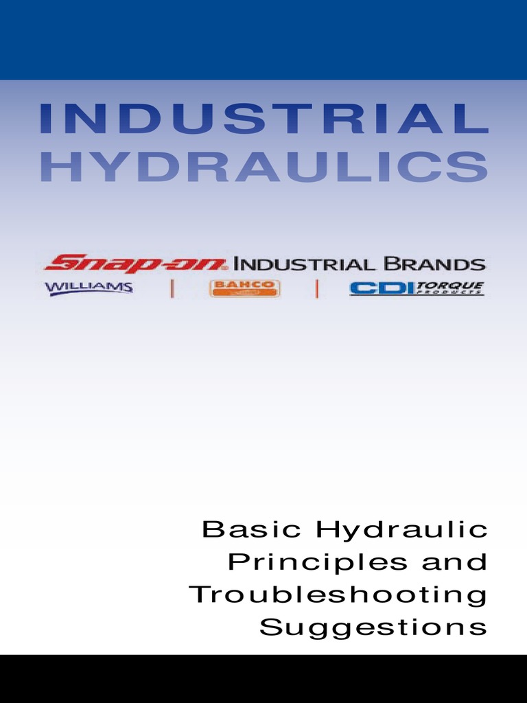 Williams Industrial Hydraulics Basic Hydraulic Principles and ...