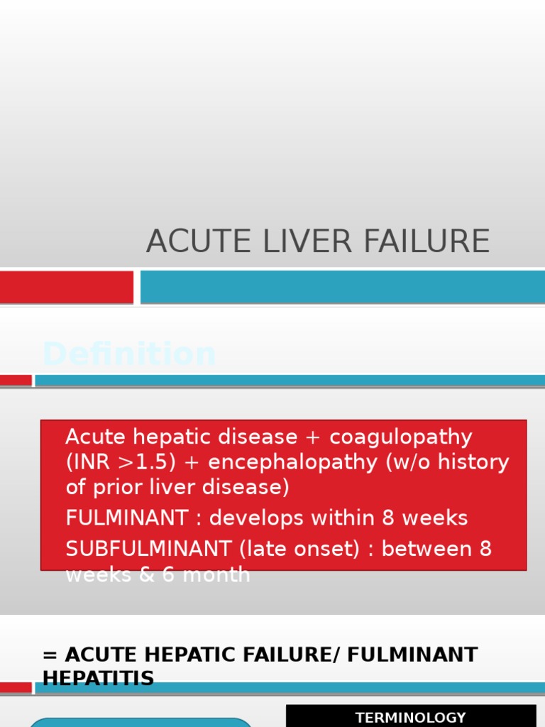Acute Liver Failure | PDF | Self-Improvement | Science & Mathematics