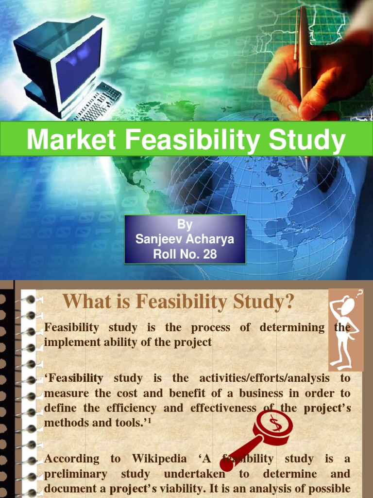 Market Feasibility Study Overview | PDF | Feasibility Study | Sampling ...