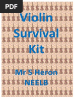 Suzuki Violin 12-Week Lesson Plan KC-MMTC | PDF | Violin | Music Education