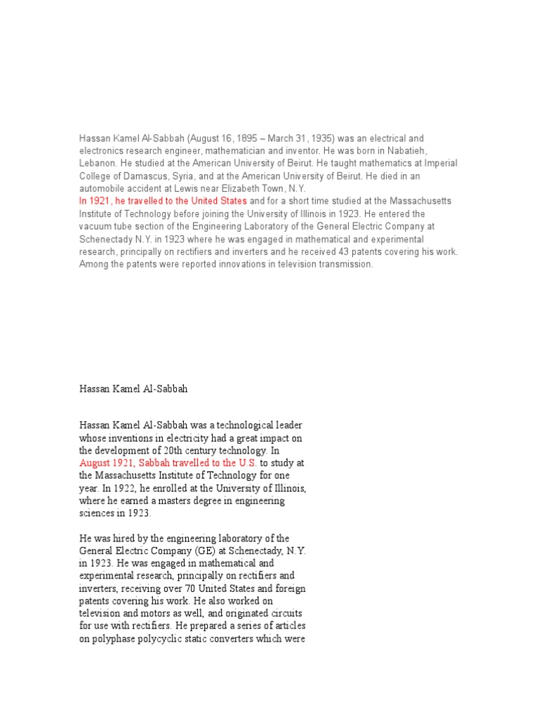 Hassan Kamel Al Sabbah | PDF | Liquid Crystal Display | Rectifier