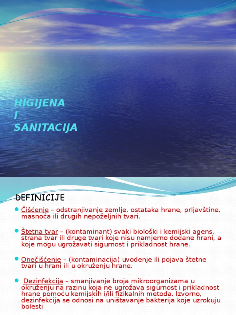 1 - Higijena | PDF