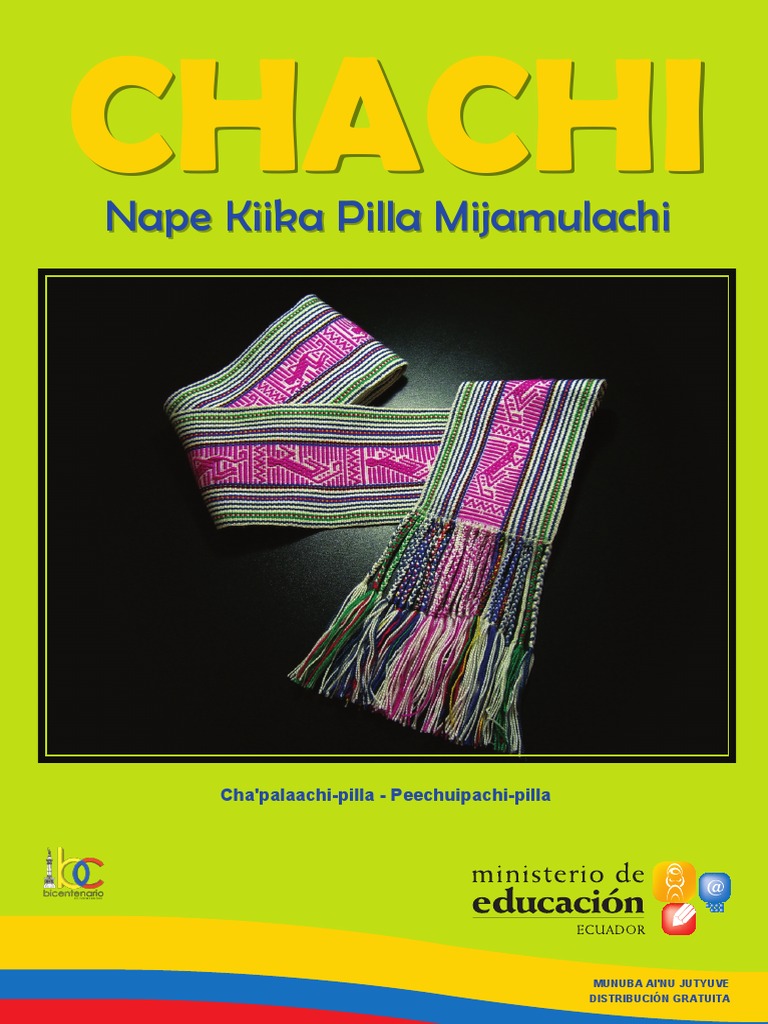 Diccionario Chachi | PDF | Multilingüismo | Aprendizaje