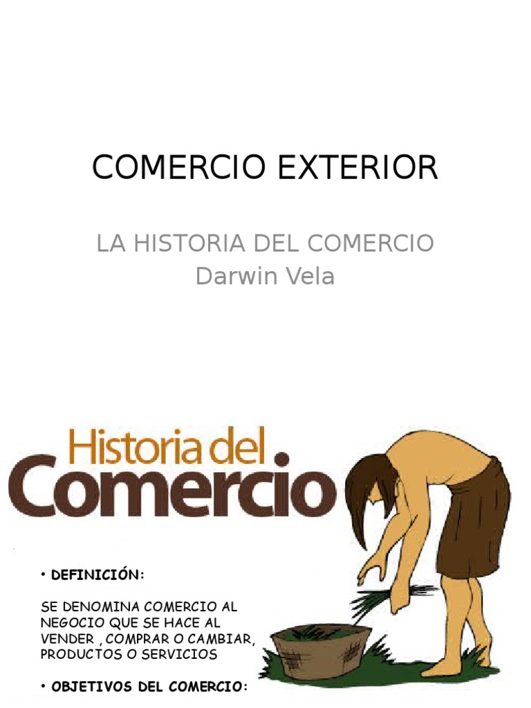 Historia Del Comercio | PDF | Comercio | Economias