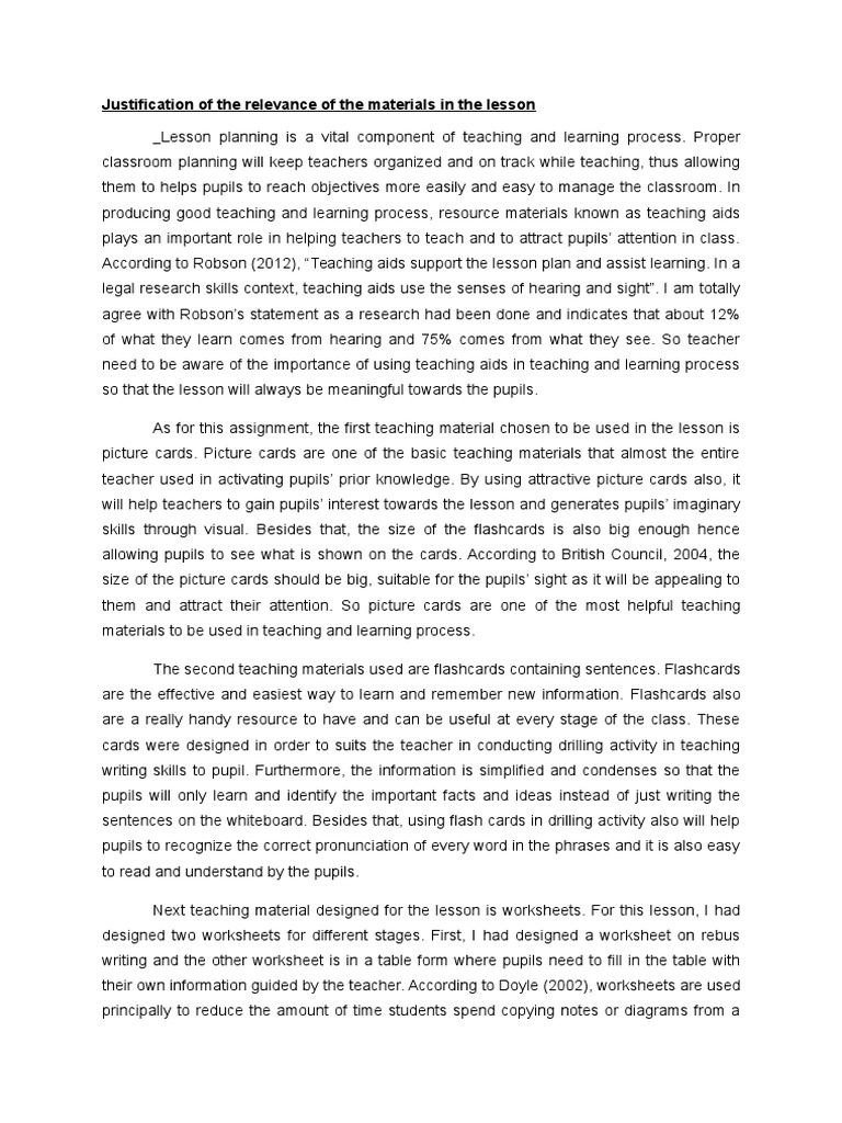 Justification Teaching Resources LTP MMXIV | PDF | Classroom | Teachers