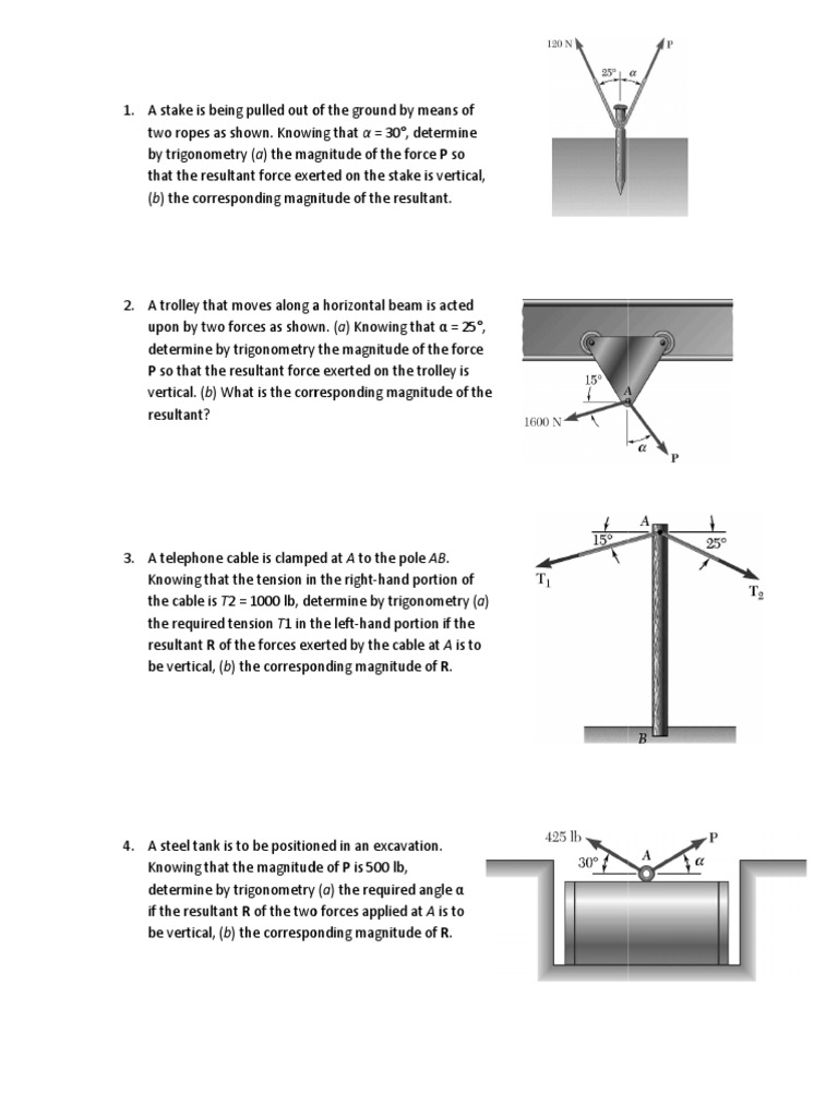 Lame and Particle 2D 3D | PDF | Tension (Physics) | Force
