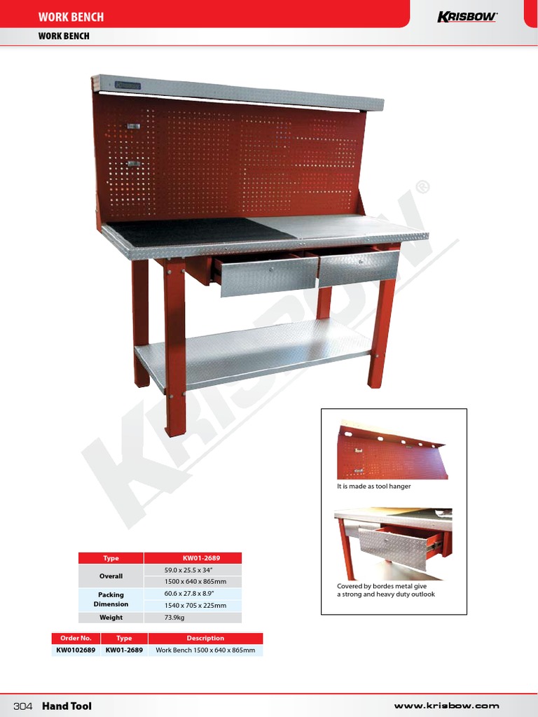 Workbench Krisbow | PDF