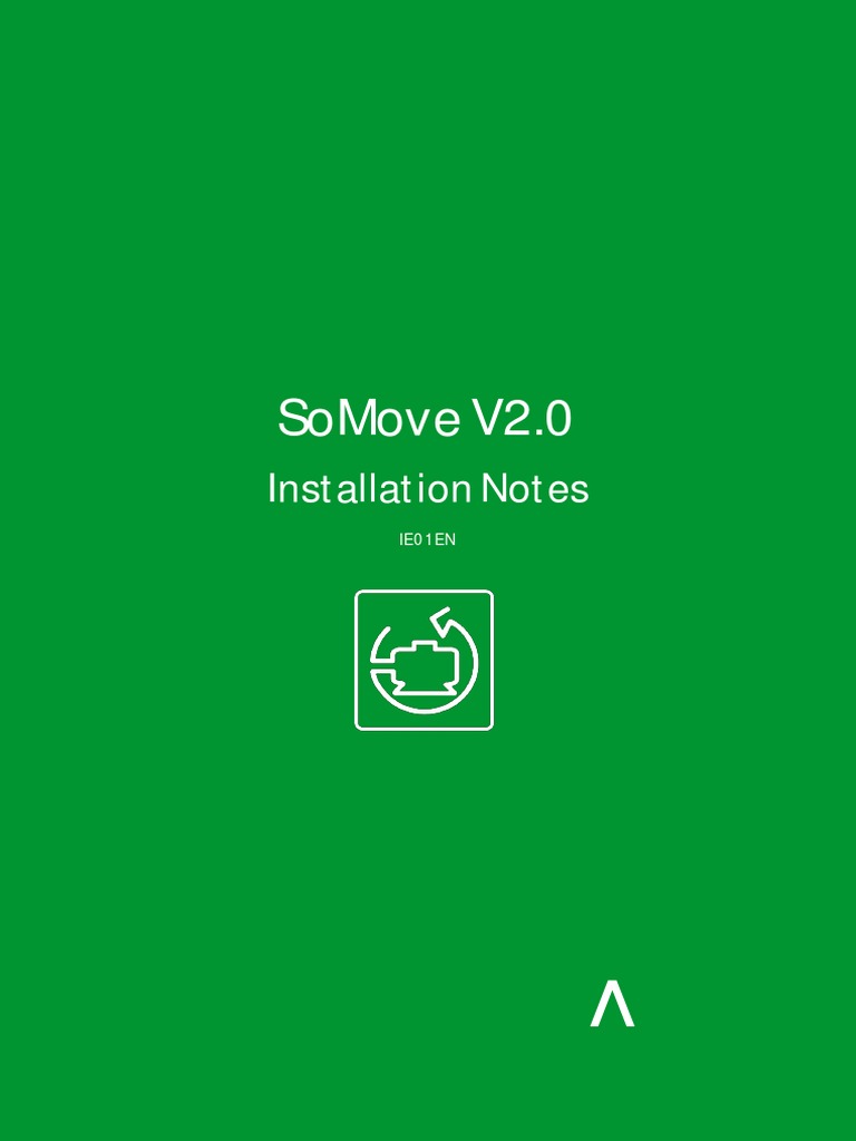 SoMove 2.x Installation Notes | PDF | Installation (Computer Programs ...