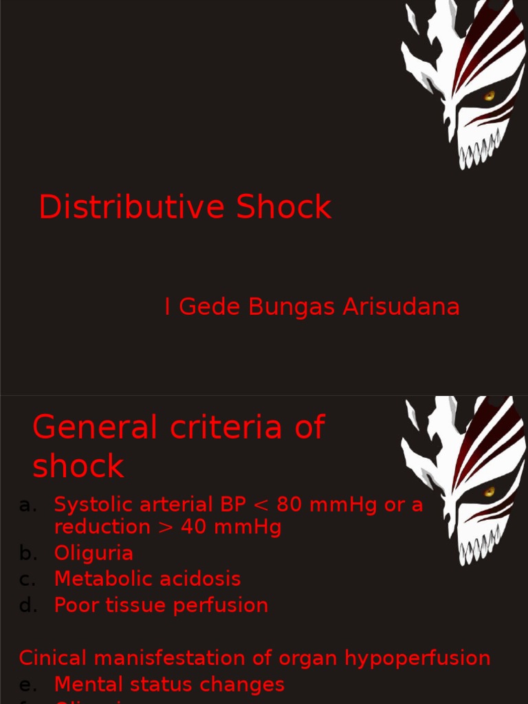 Distributive Shock | PDF