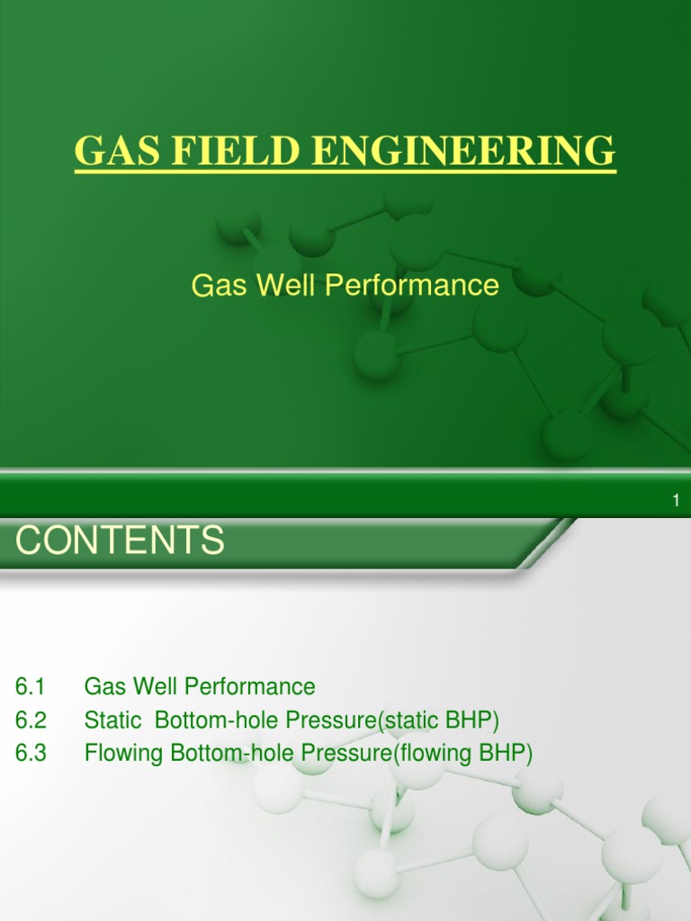 Gas Field Engineering - Gas Well Performance | PDF | Pressure | Gases