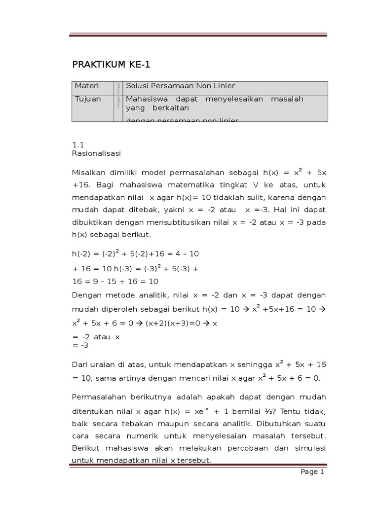Modul Praktikum Matlab Lanjut | PDF | Metode & Bahan Ajar | Seni