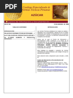 Norma Tecnica Peruana Azucar | PDF | Azúcar | Dieta y nutrición