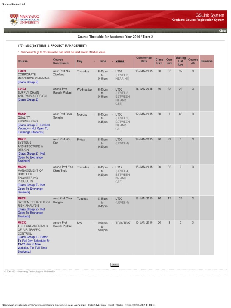 MSC (Systems & Project Management) | PDF