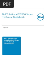 Complete Specification of Dell Laptop Lattitude 7480 | PDF
