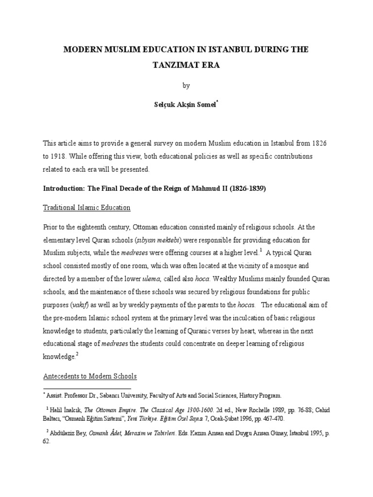 Tanzim at | PDF | Ottoman Empire | Istanbul