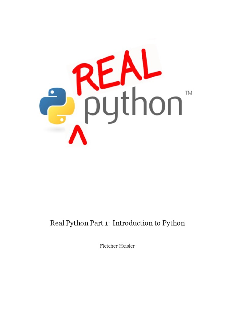 Real Python Part 1 | Download Free PDF | Object Oriented Programming ...