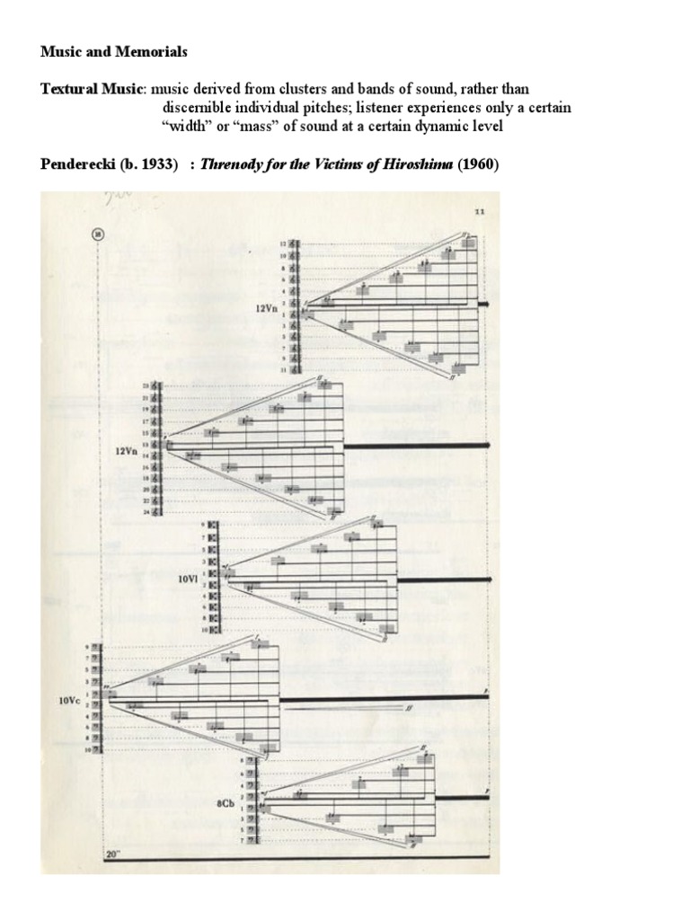 Music and Memorials | PDF | Sound | Music Theory