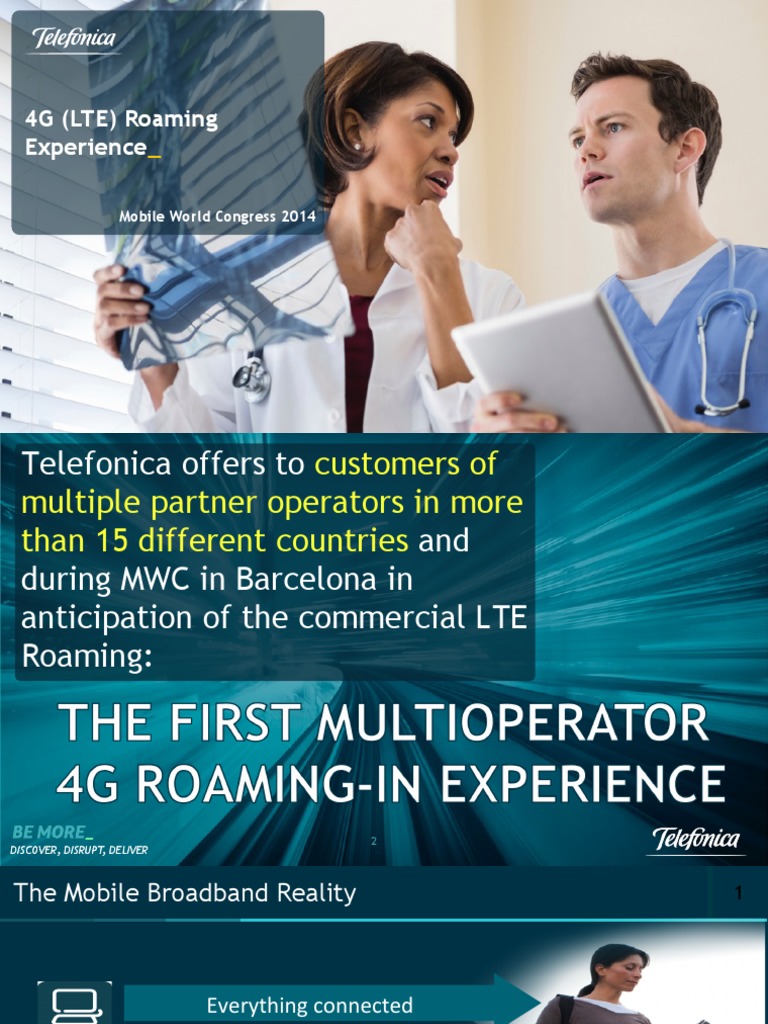4G (LTE) Roaming Experience: Mobile World Congress 2014 | PDF | Roaming ...