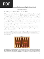 Backgammon Rules | PDF | Dice | Leisure