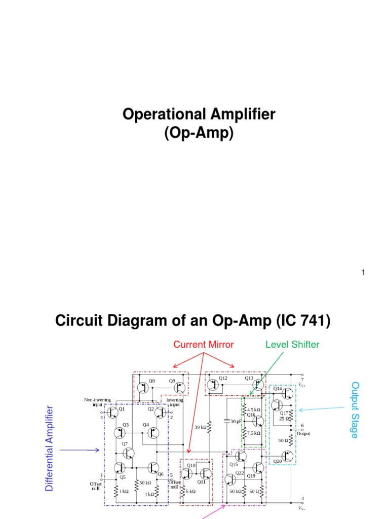 Operational Amplifier (Op-Amp) | PDF | Operational Amplifier | Rectifier