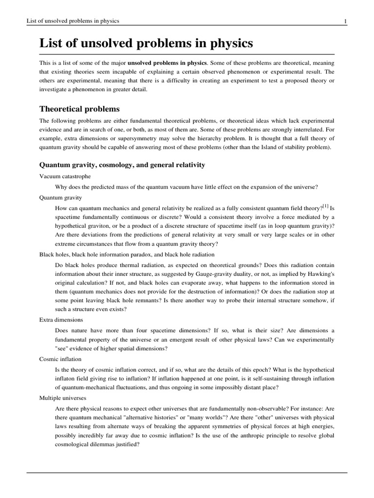 list-of-unsolved-problems-in-physics-quantum-mechanics-quantum