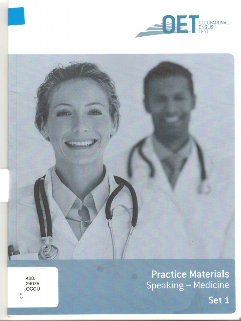 Oet Practice Material Speaking-Medicine | PDF