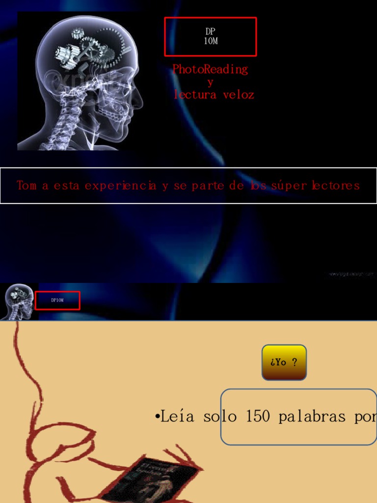 PhotoReading y Lectura Veloz El Secreto para Aprenderlo | PDF