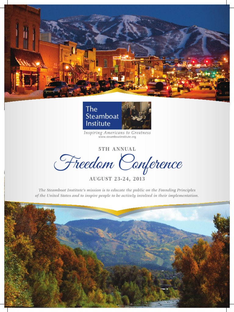 5th Annual Freedom Conference 2013 | PDF | Dick Cheney | George W. Bush