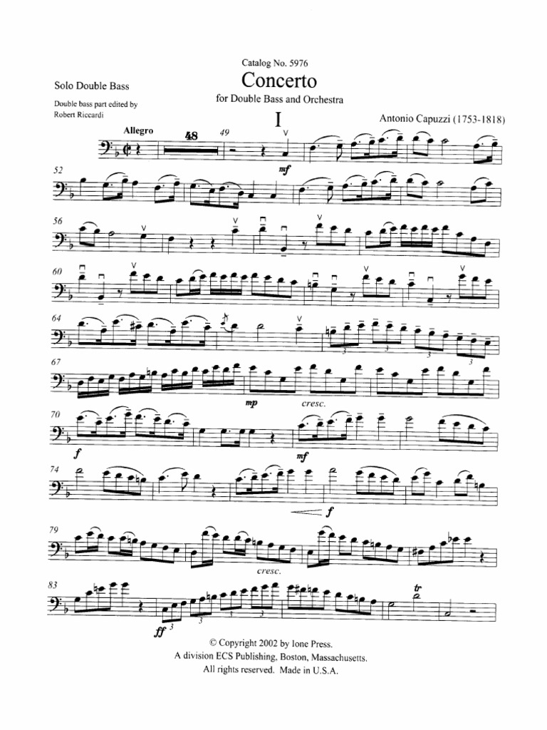 Capuzzi Concerto | PDF | Musical Forms | Music Theory