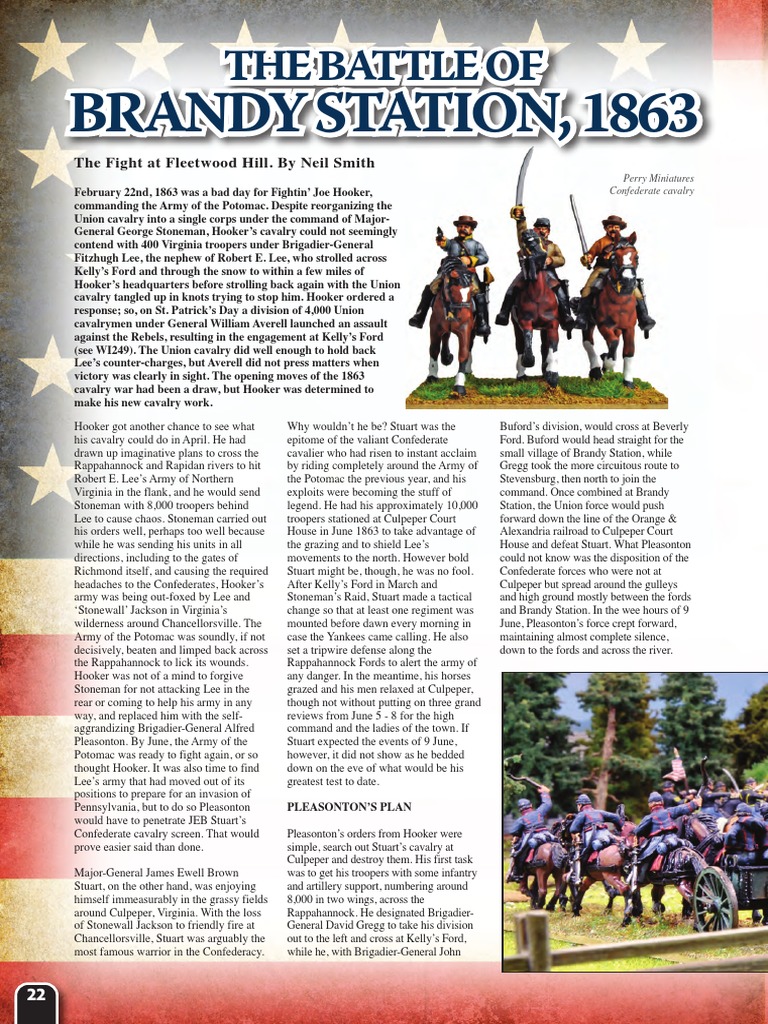 Brandy Station | PDF | Battle Of Chancellorsville | Regiment