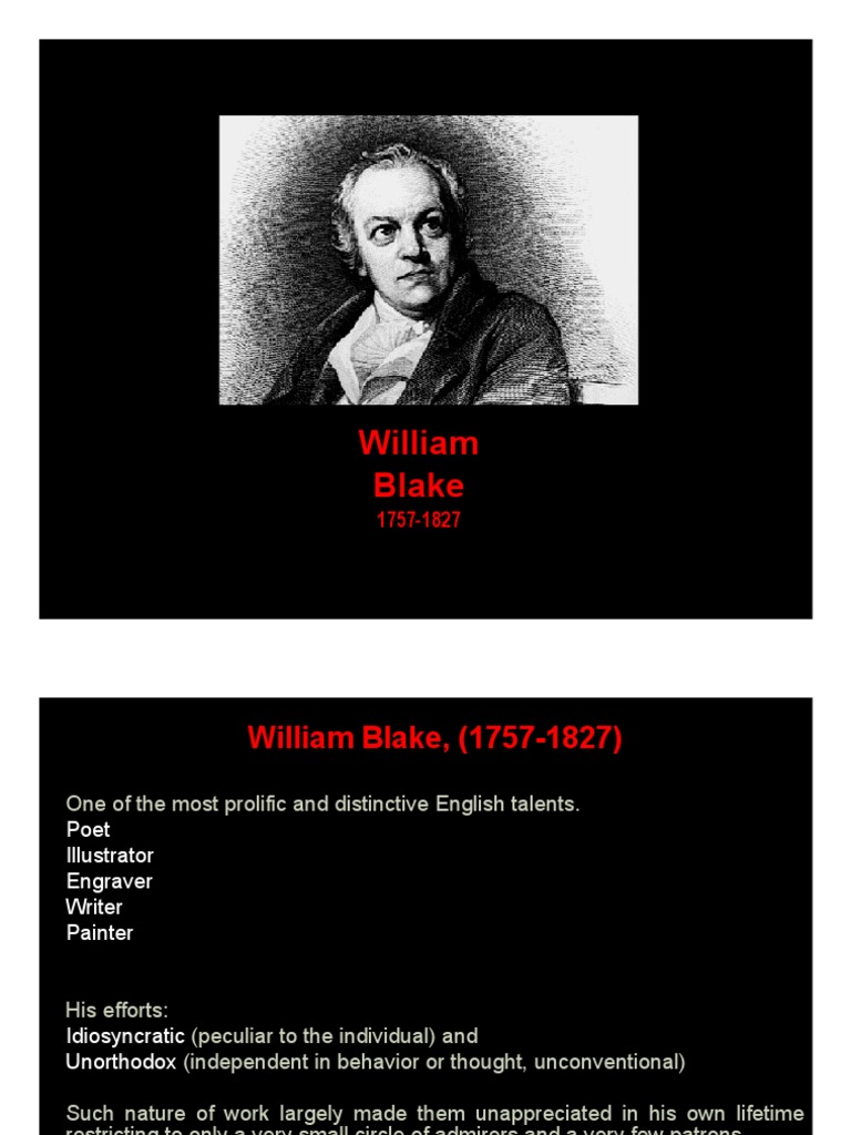 Blake | PDF | William Blake | Engraving