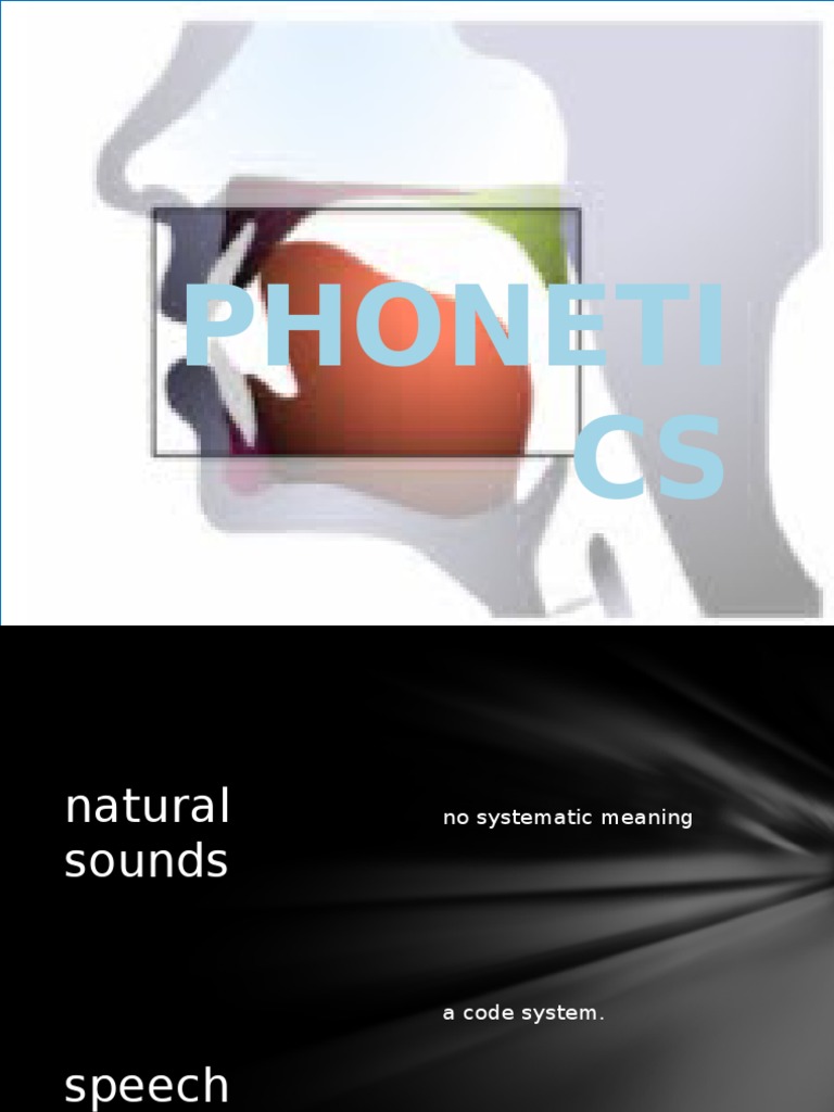 Phonetics Report 1-10-15 | PDF | Phonetics | Speech