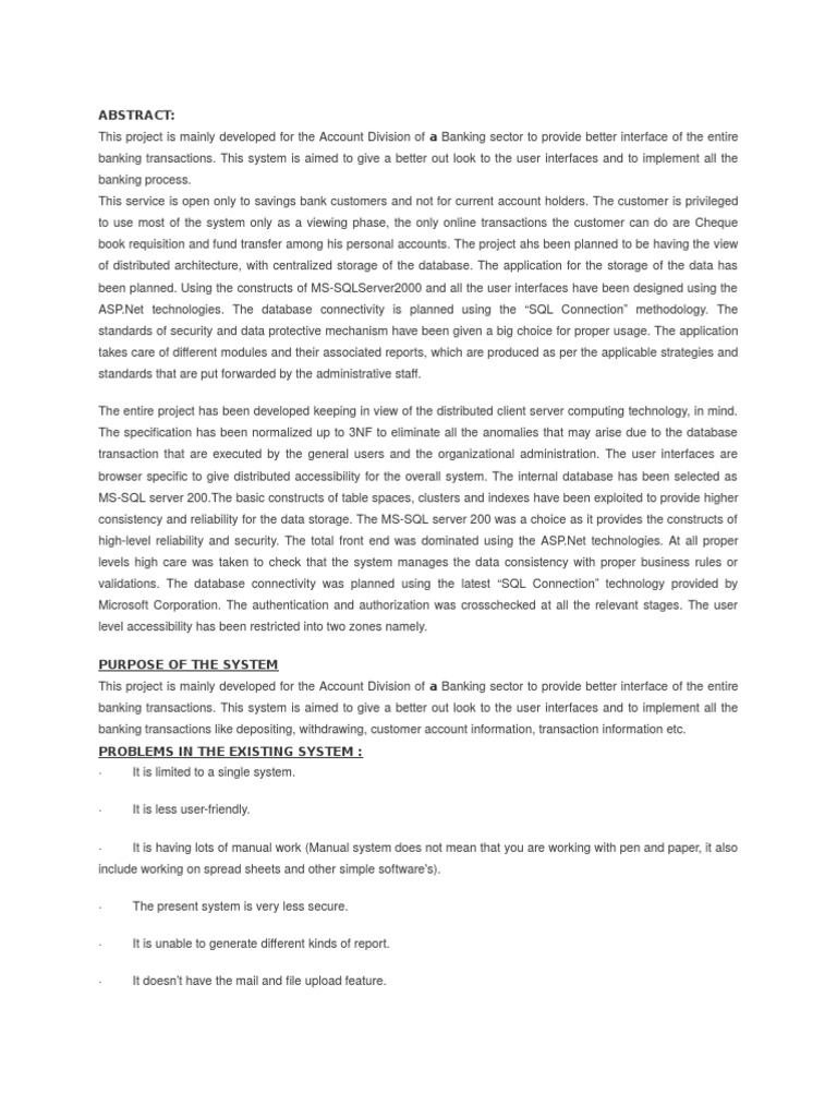Eletronic Cash Controller | PDF | Microsoft Sql Server | Databases