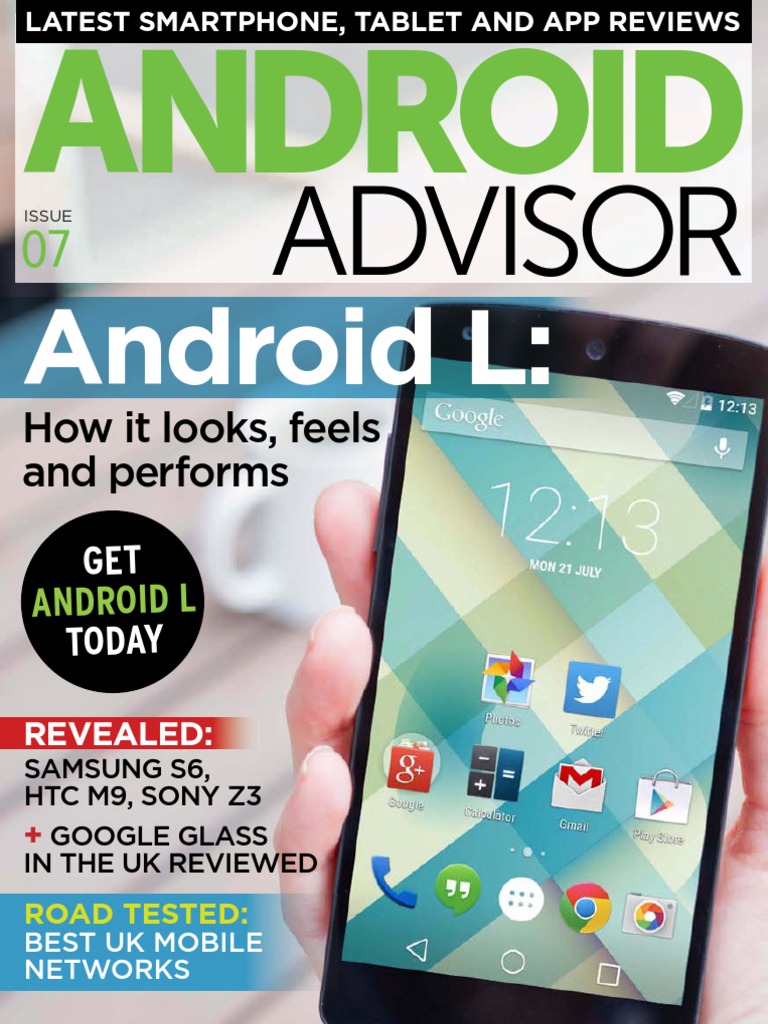 Android Advisor Issue 07 2014 PDF | PDF | Android (Operating System) | Tablet Computer