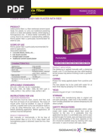 Webertec Bond | PDF | Concrete | Adhesive