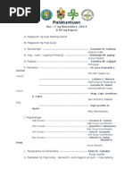 Criteria For The TULA Contest | PDF