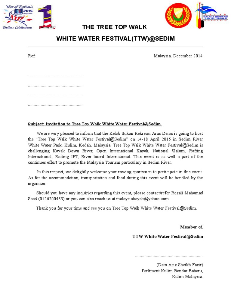 Invitation Letter | PDF