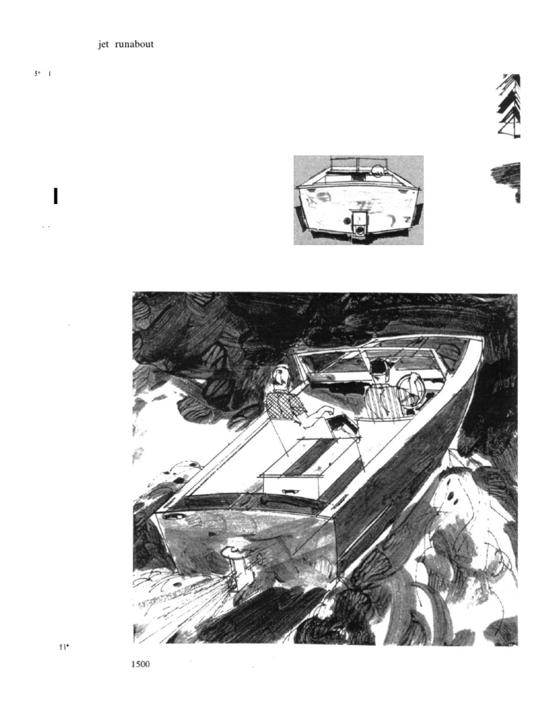 Jet Boat, New Thrills Afloat With This | PDF | Hull (Watercraft) | Deck ...